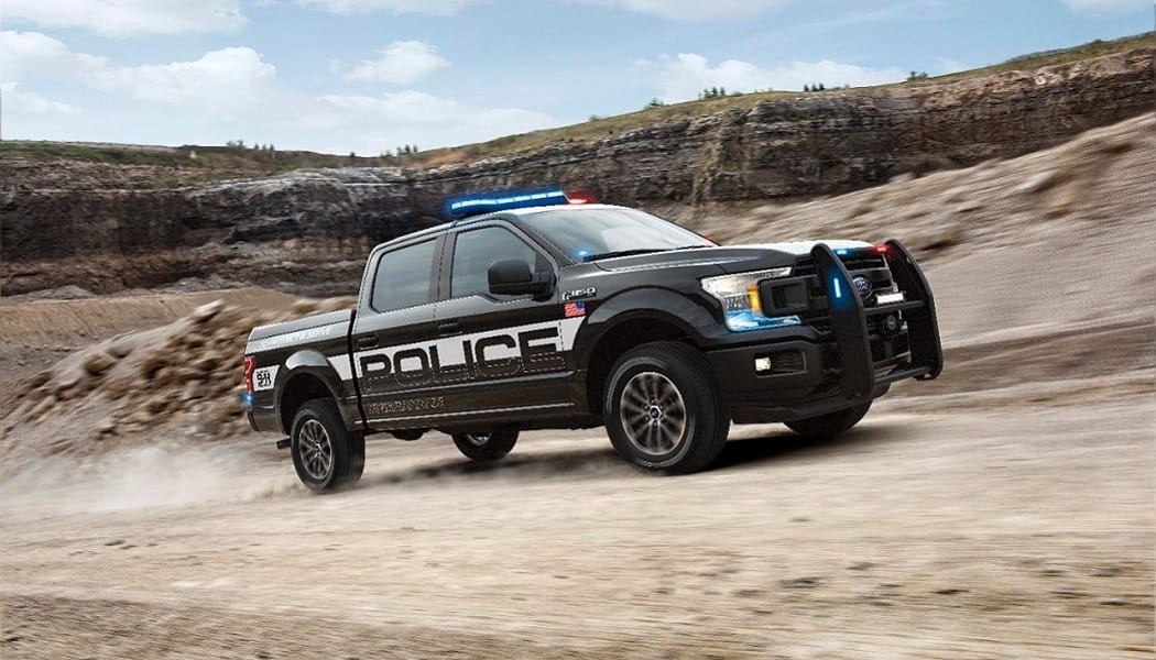 F-150 Police Responder: Pursuit-Ready Pickup Is Ready for Duty