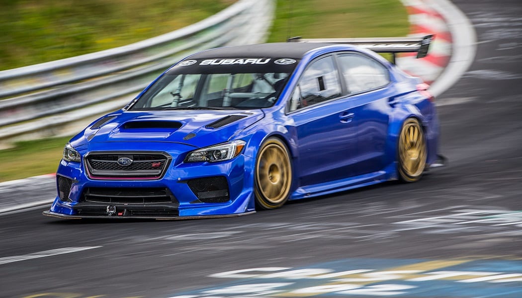WRX STI Modified Subaru Nabs Sedan Record At Nurburgring