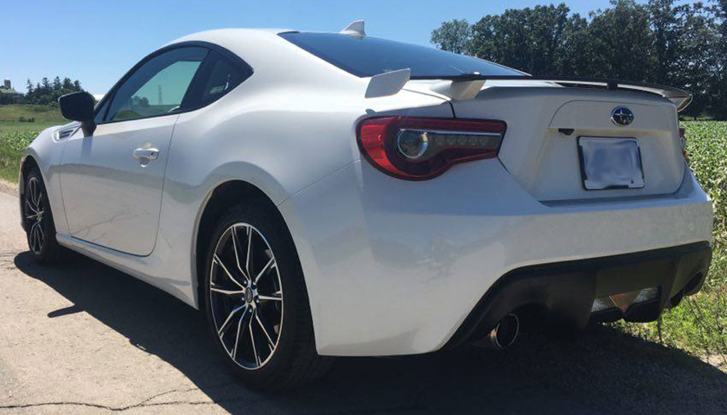 2017 Subaru BRZ Rear 3/4 - WheelScene